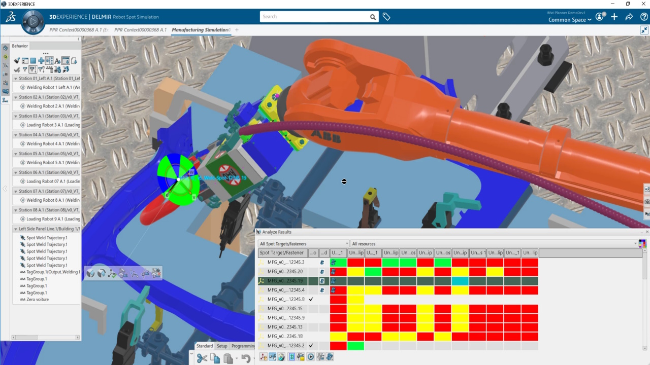 Delmia programiranje robota | SOLFINS