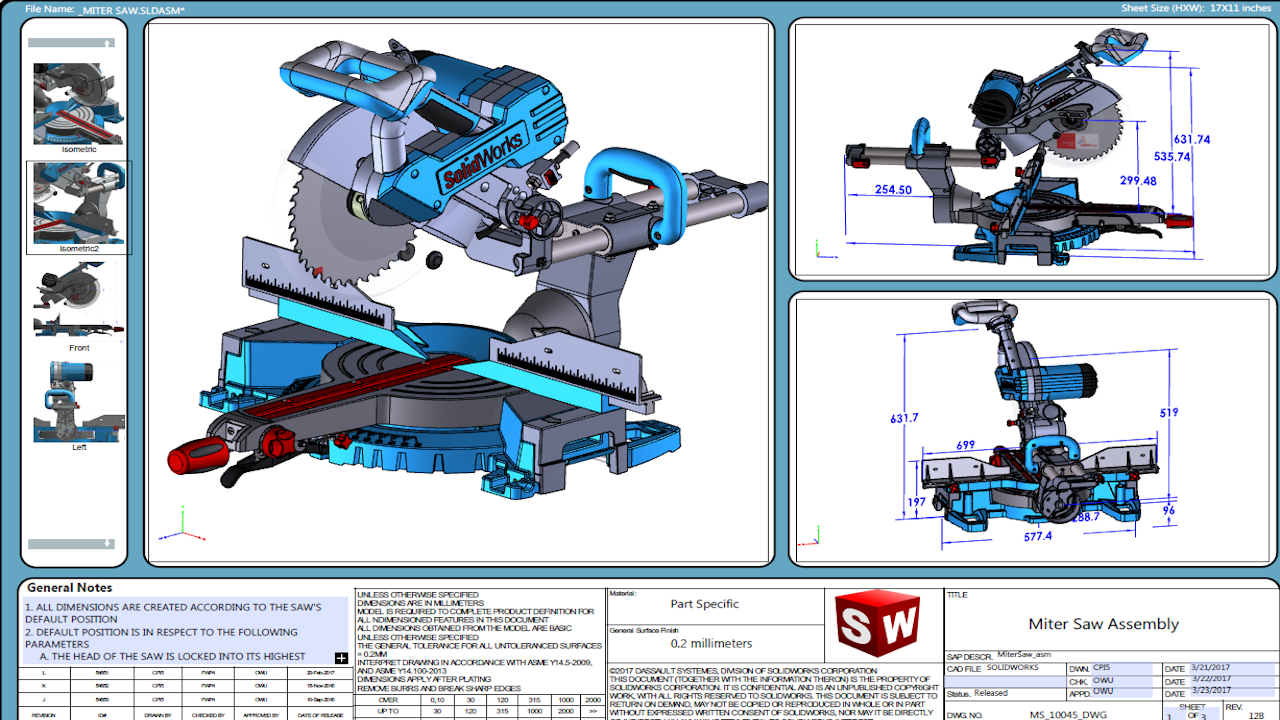 SolidWorks MBD | Solfins 3D kompanija
