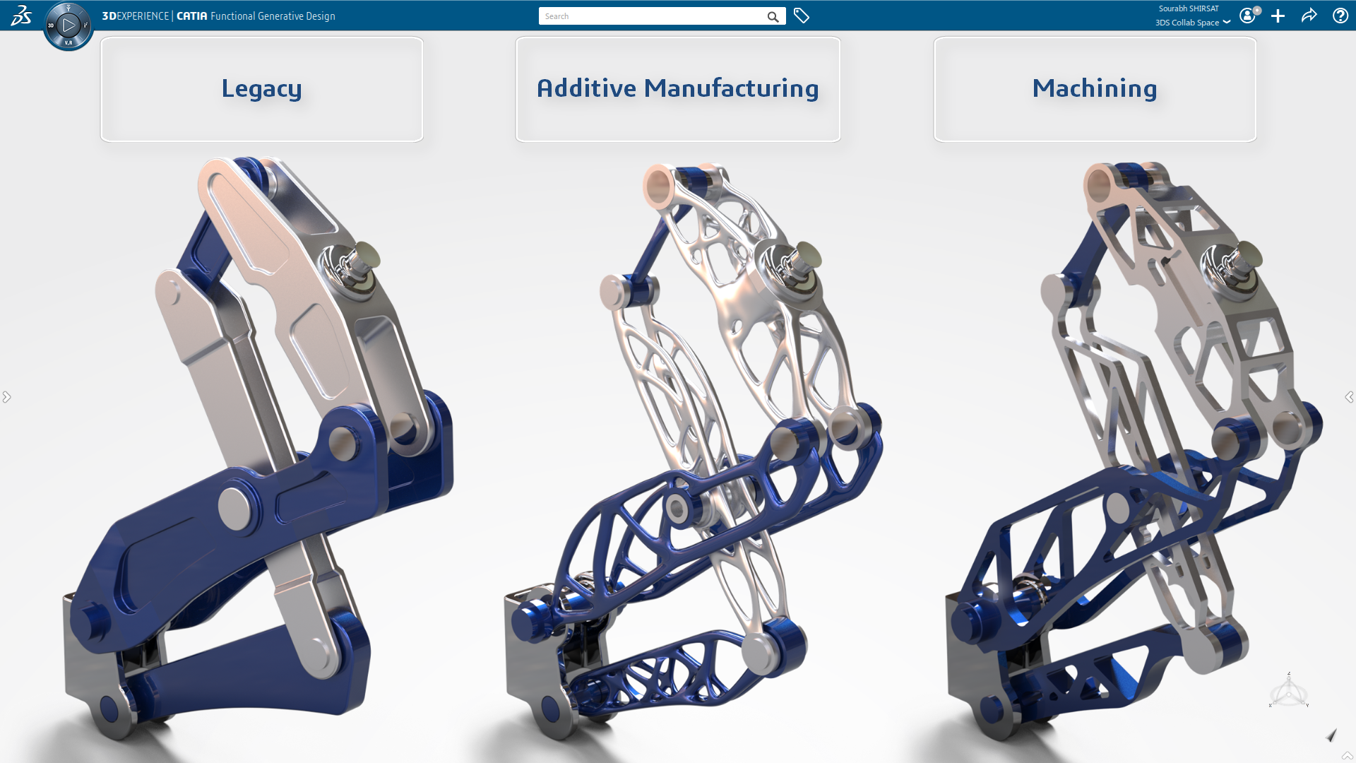 CATIA Functional Generative Design - GDE | SOLFINS
