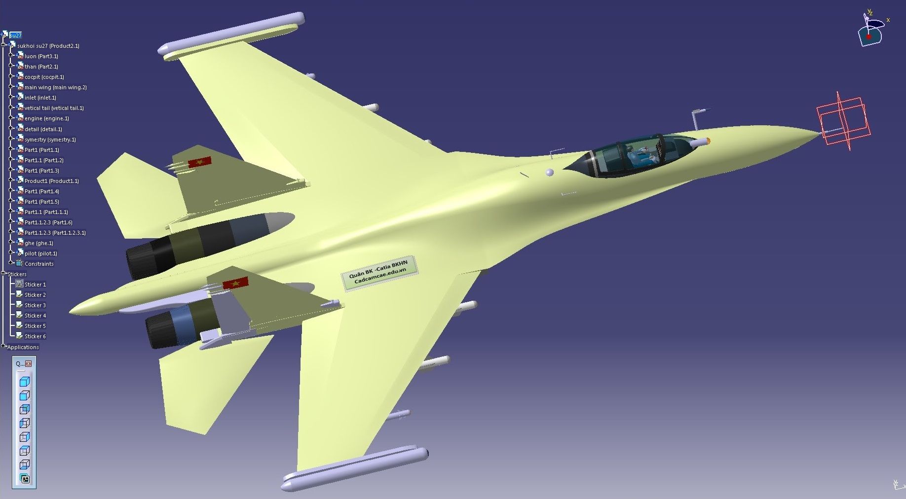 CATIA V5 SURFACE DESIGN EXPERT | Solfins 3D kompanija