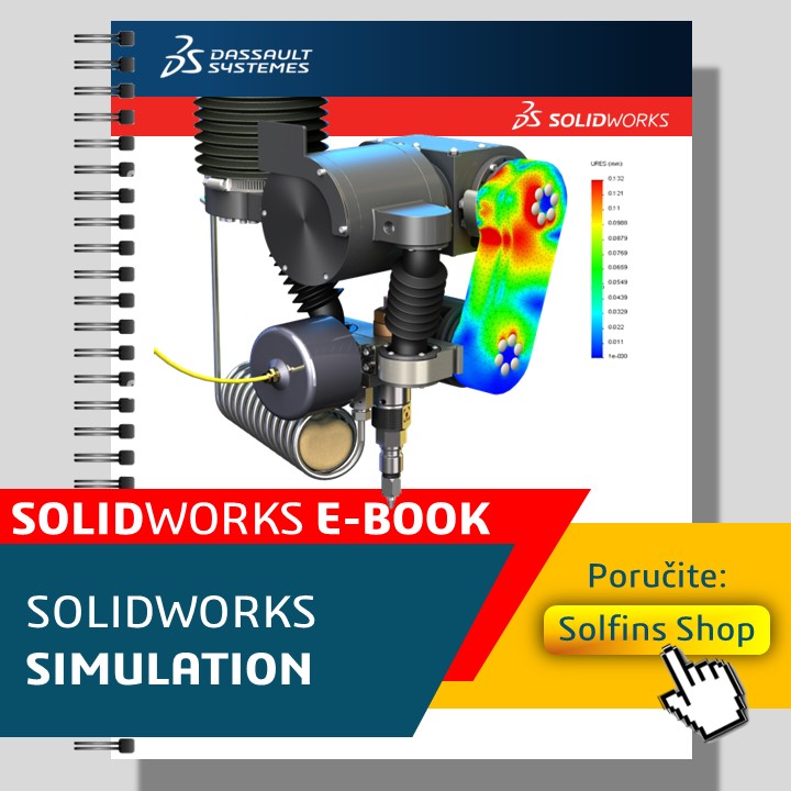 E-Knjiga - SolidWorks Simulation | Solfins 3D kompanija