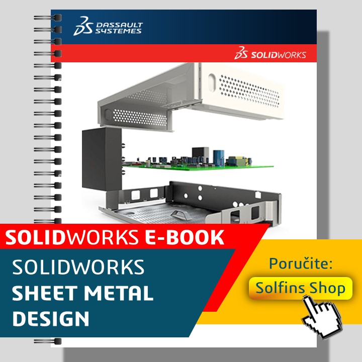 E-Knjiga - SolidWorks Sheet Metal Design | SOLFINS