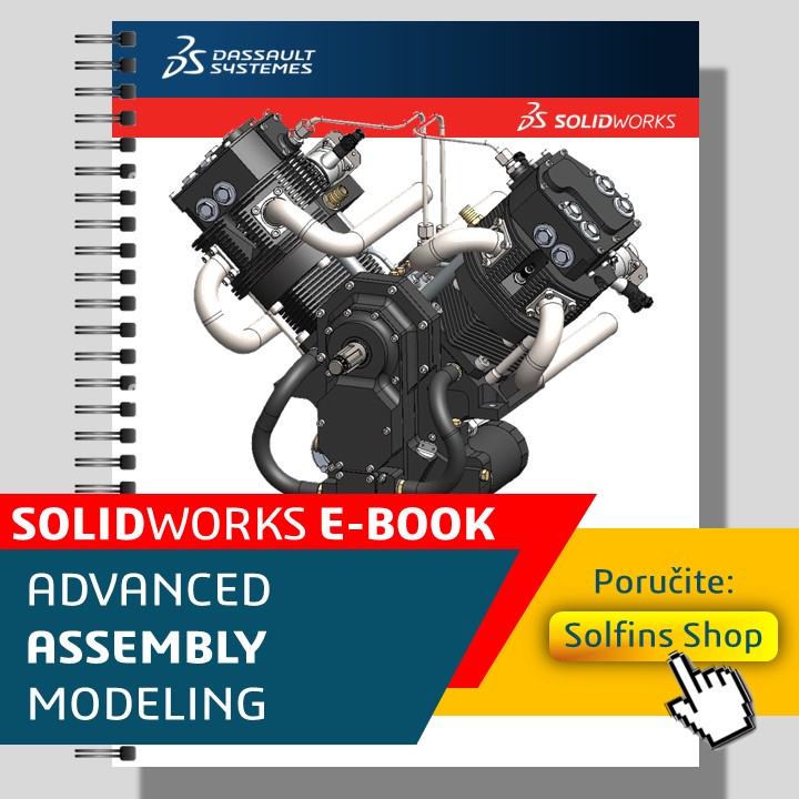 E-Knjiga - SolidWorks Advanced Assembly Modeling | Solfins 3D kompanija