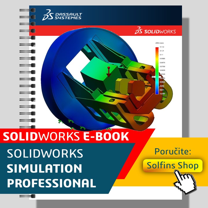 E-Knjiga - SolidWorks Simulation Professional | Solfins 3D kompanija