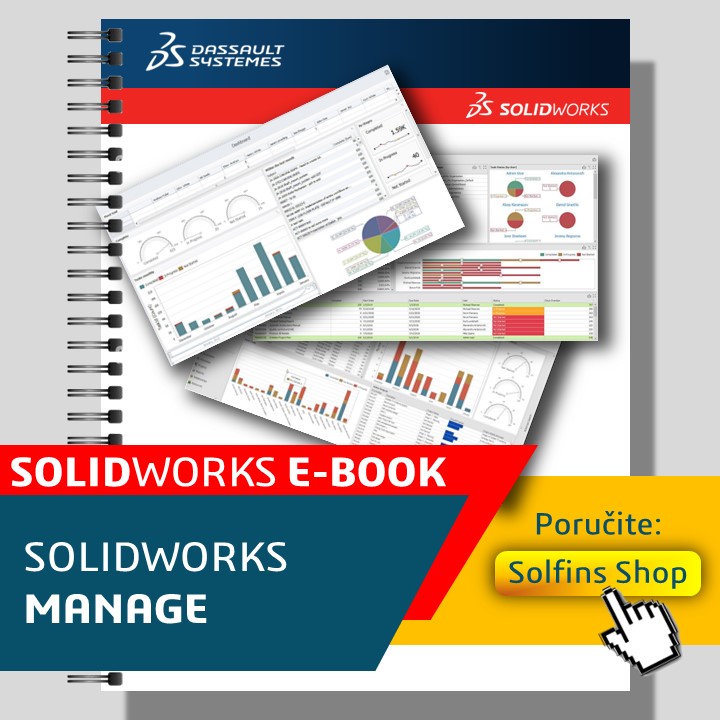 E-Knjiga - SolidWorks MANAGE | Solfins 3D kompanija